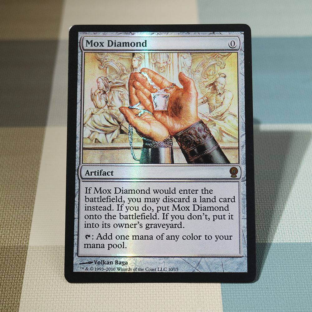 Mox Diamond From the Vault: Relics (V10) foil – MTG Proxy Cards