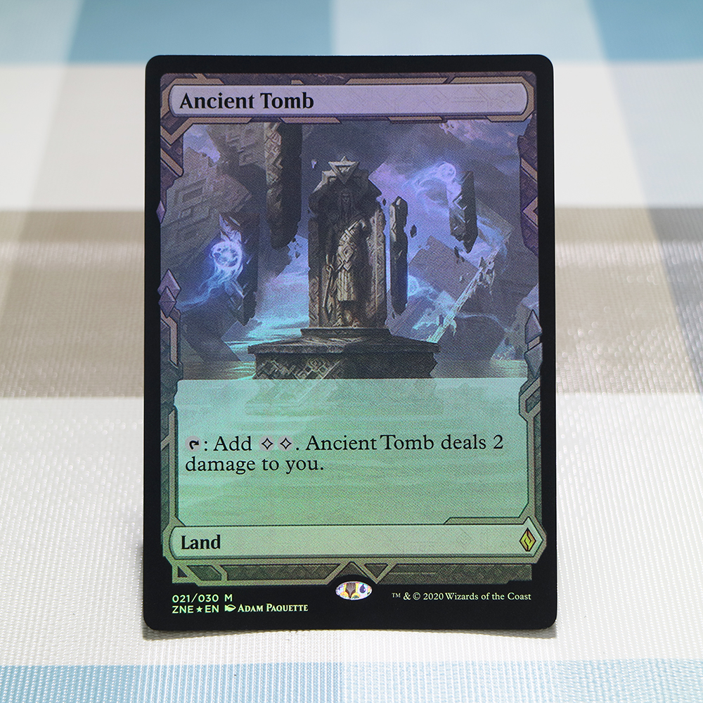 Ancient Tomb ZNE Zendikar Expedition foil – MTG Proxy Cards