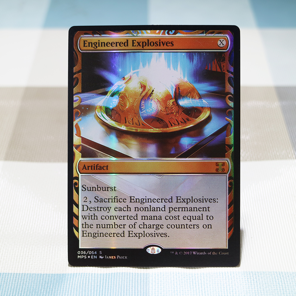 Engineered Explosives Kaladesh Inventions foil – MTG Proxy Cards