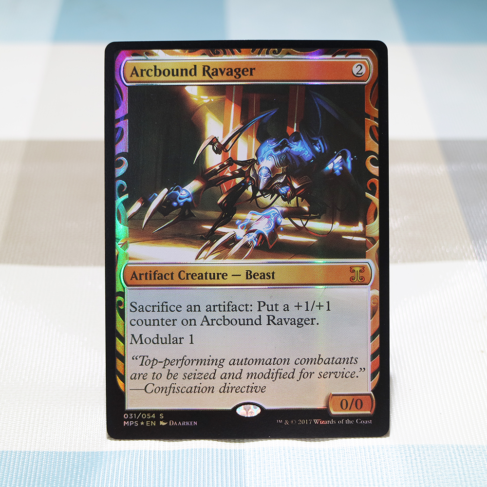 Arcbound Ravager Kaladesh Inventions foil – MTG Proxy Cards