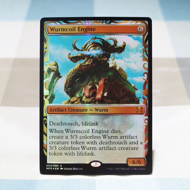 Wurmcoil Engine Kaladesh Inventions foil – MTG Proxy Cards