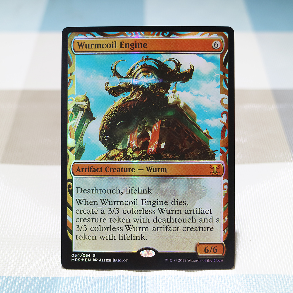 Wurmcoil Engine Kaladesh Inventions foil – MTG Proxy Cards