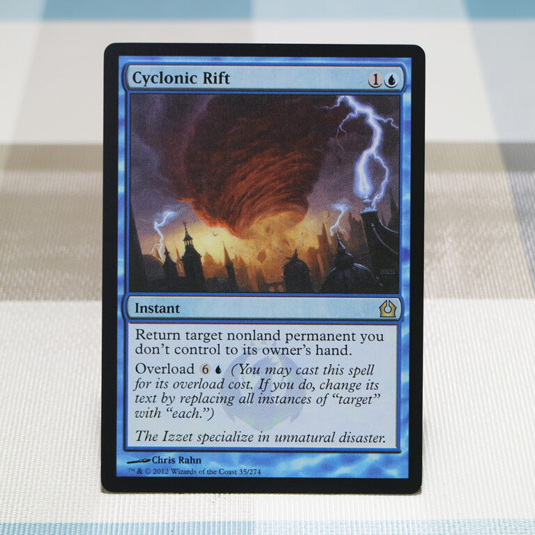 Cyclonic Rift RTR (Return to Ravnica) mtg proxy German black core magic ...