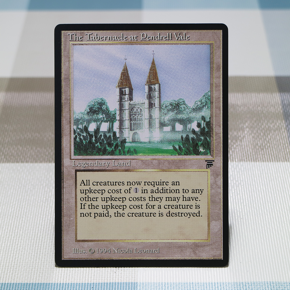 The Tabernacle at Pendrell Vale Legends mtg proxy German black core ...