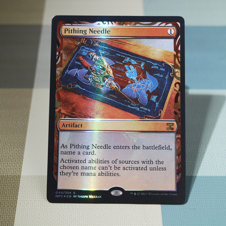 Pithing Needle Kaladesh Inventions (MPS) foil – MTG Proxy Cards