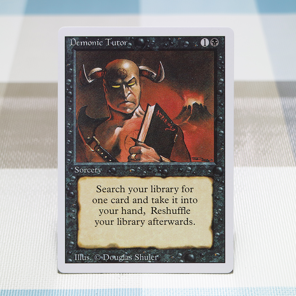 Demonic Tutor Revised normal – MTG Proxy Cards