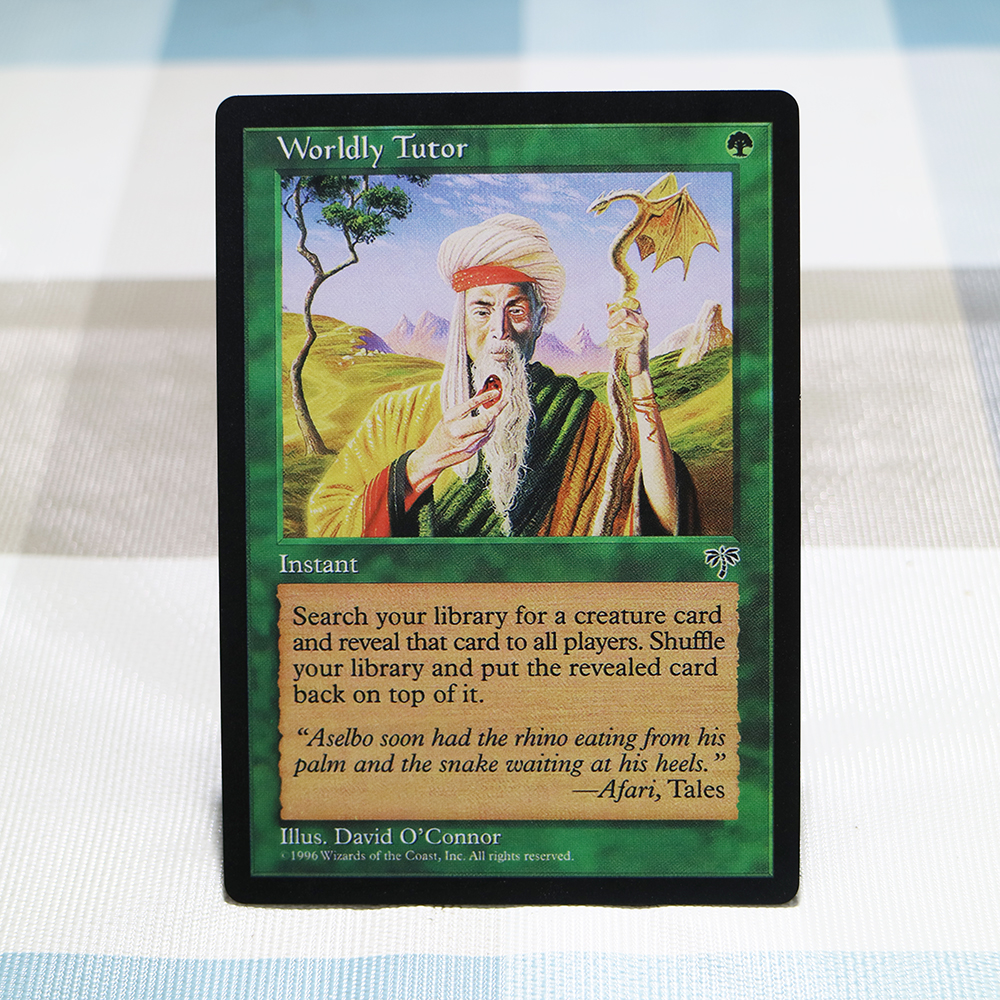 worldly tutor Mirage(MIR) normal – MTG Proxy Cards