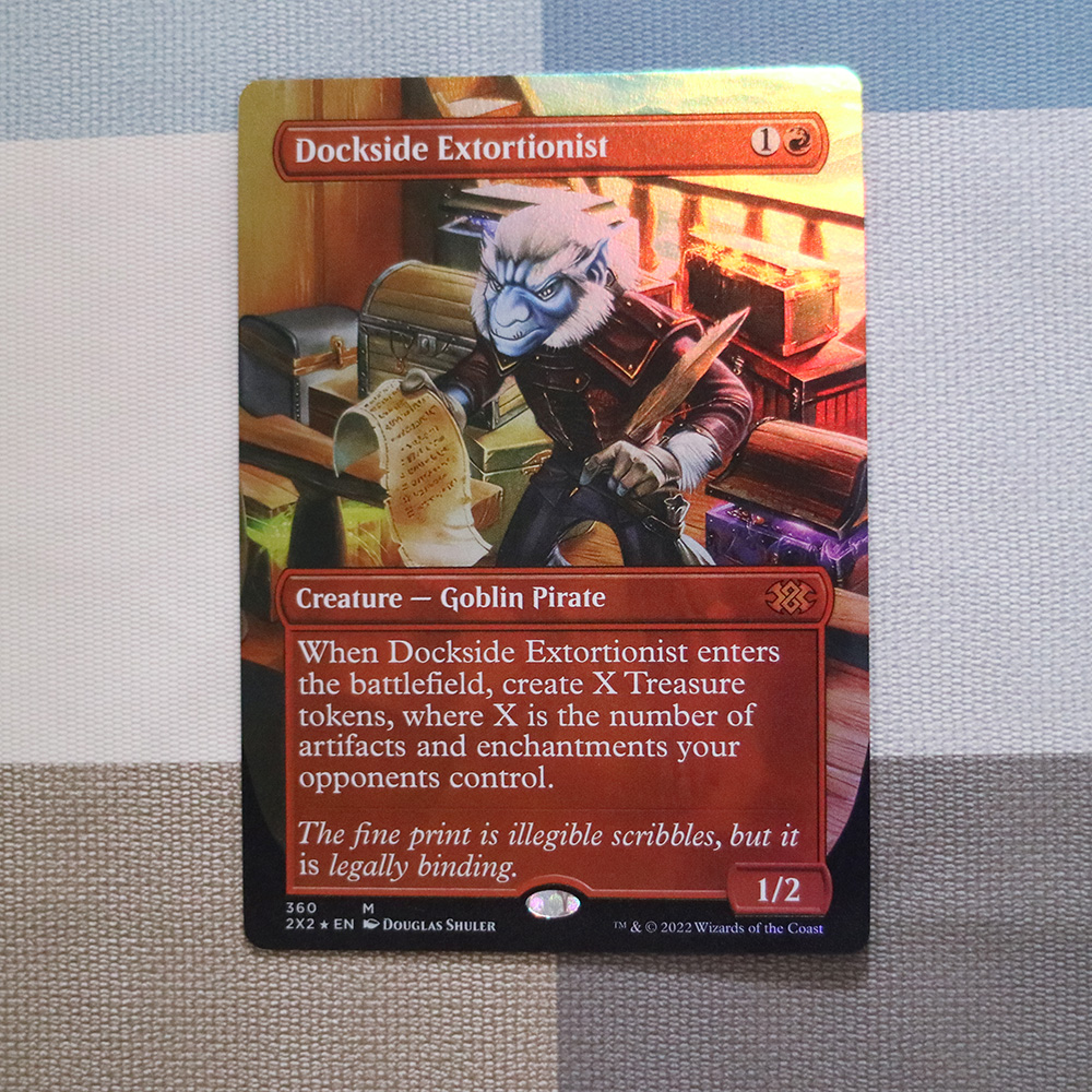 Dockside Extortionist #360 Double Masters 2022 (2X2) foil – MTG Proxy Cards