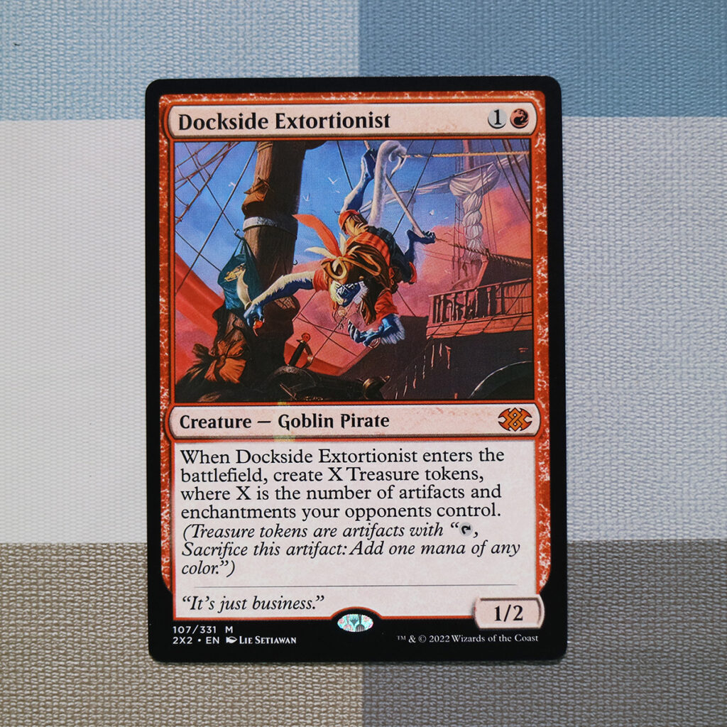 Dockside Extortionist #107 Double Masters 2022 (2X2) hologram – MTG ...