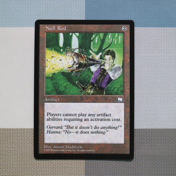 Null Rod WL (Weatherlight) WTH normal – MTG Proxy Cards