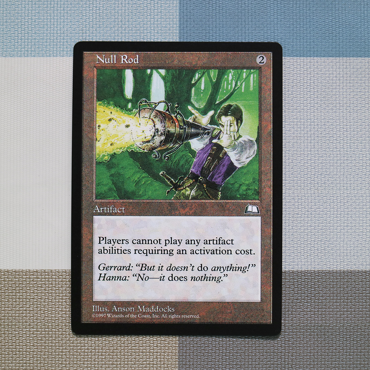 Null Rod WL (Weatherlight) WTH normal – MTG Proxy Cards