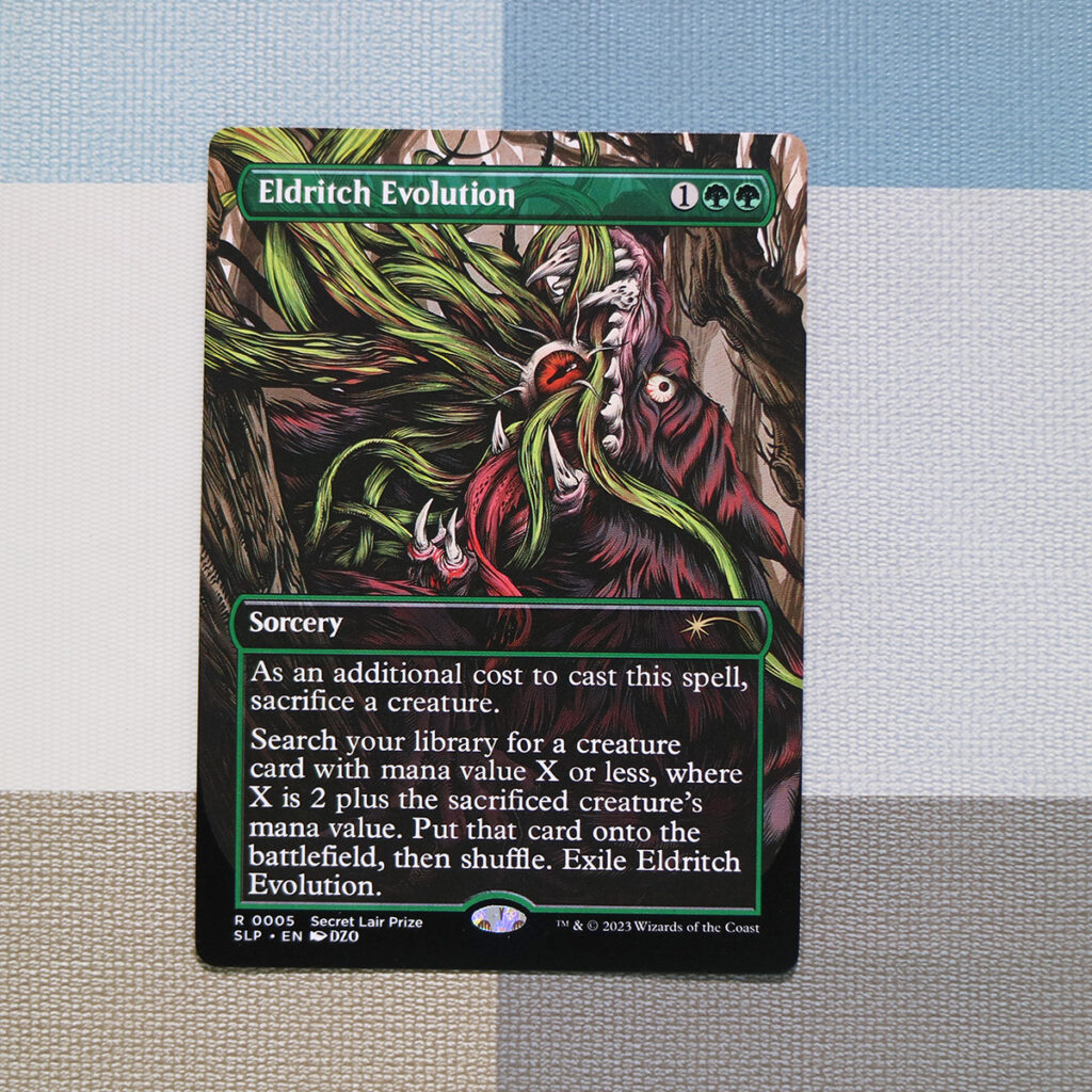 Eldritch Evolution Secret Lair Showdown (SLP) hologram – MTG Proxy Cards