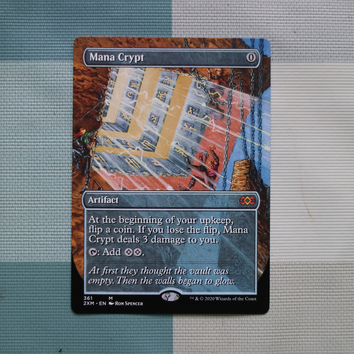 Mana Crypt extended art 2XM Double Masters hologram – MTG Proxy Cards