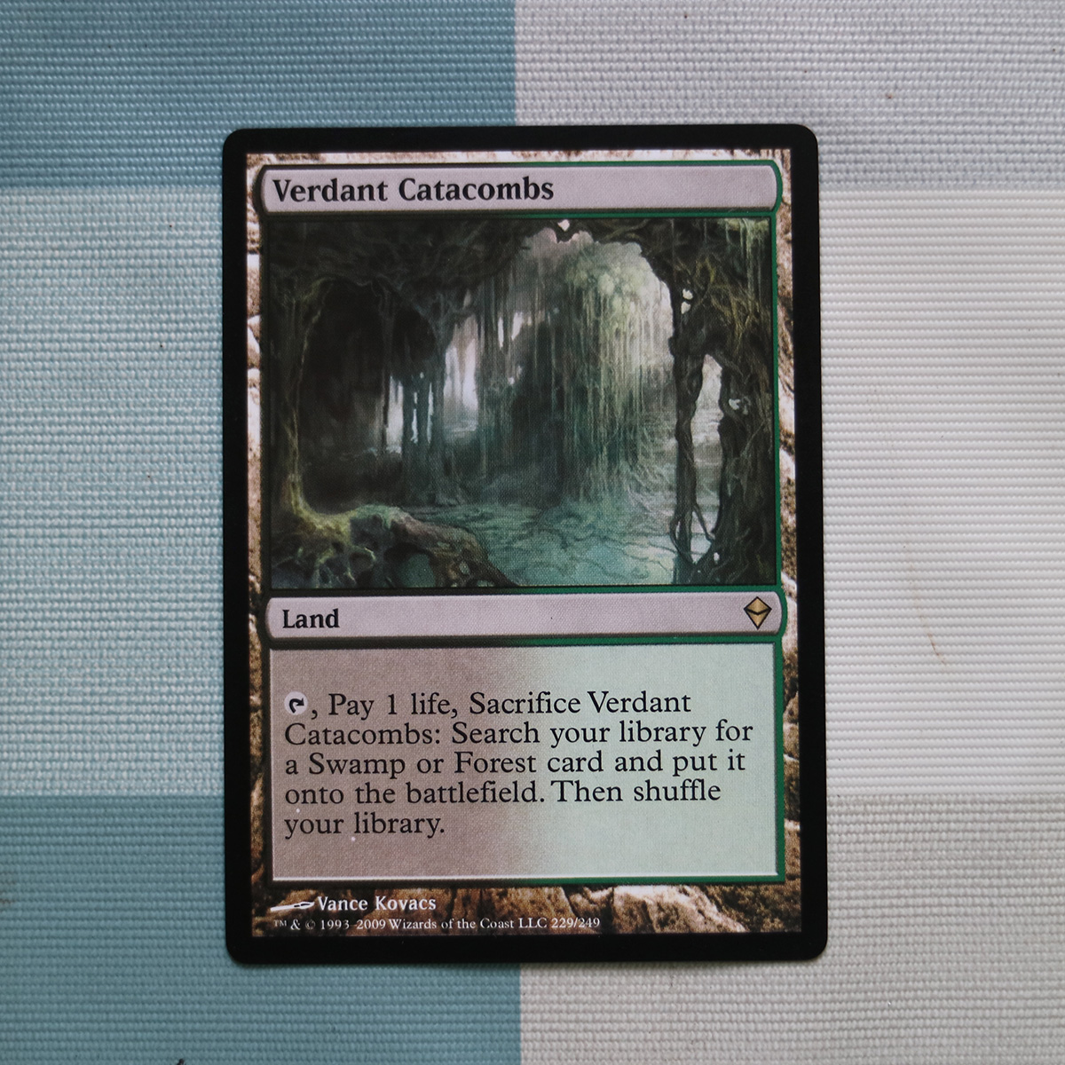 Verdant Catacombs Zendikar normal – MTG Proxy Cards