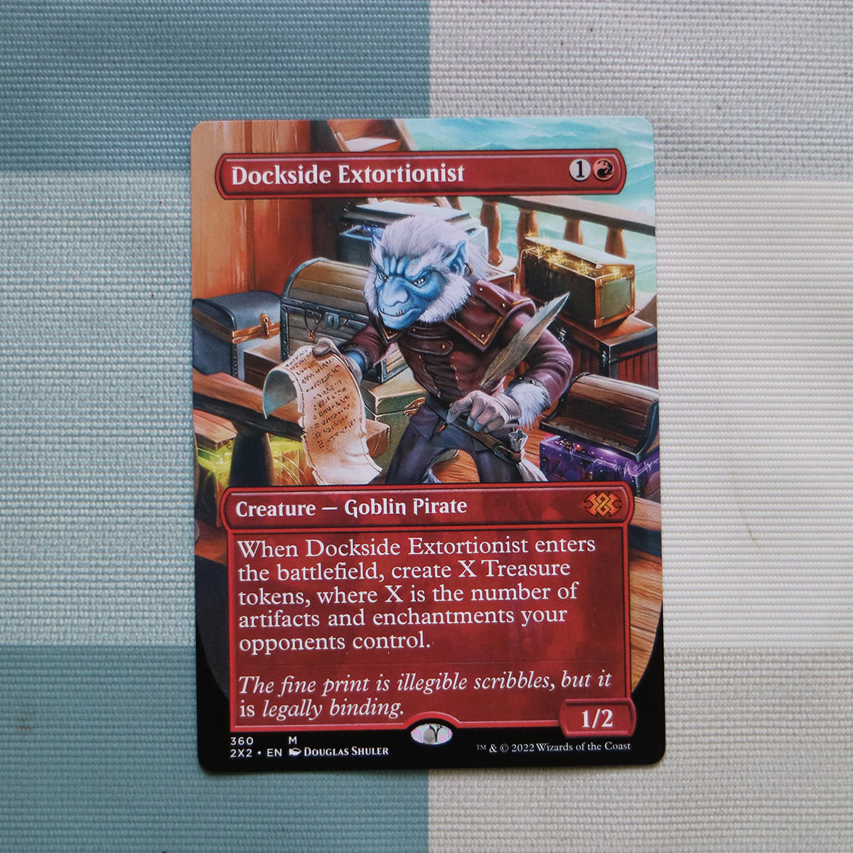 Dockside Extortionist #360 Double Masters 2022 (2X2) hologram – MTG ...