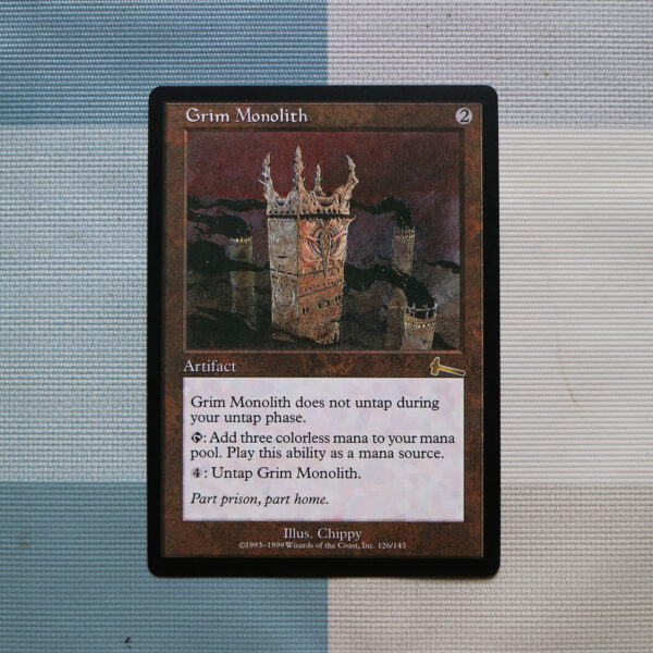 Grim Monolith UL (Urza’s Legacy) ULG normal – MTG Proxy Cards