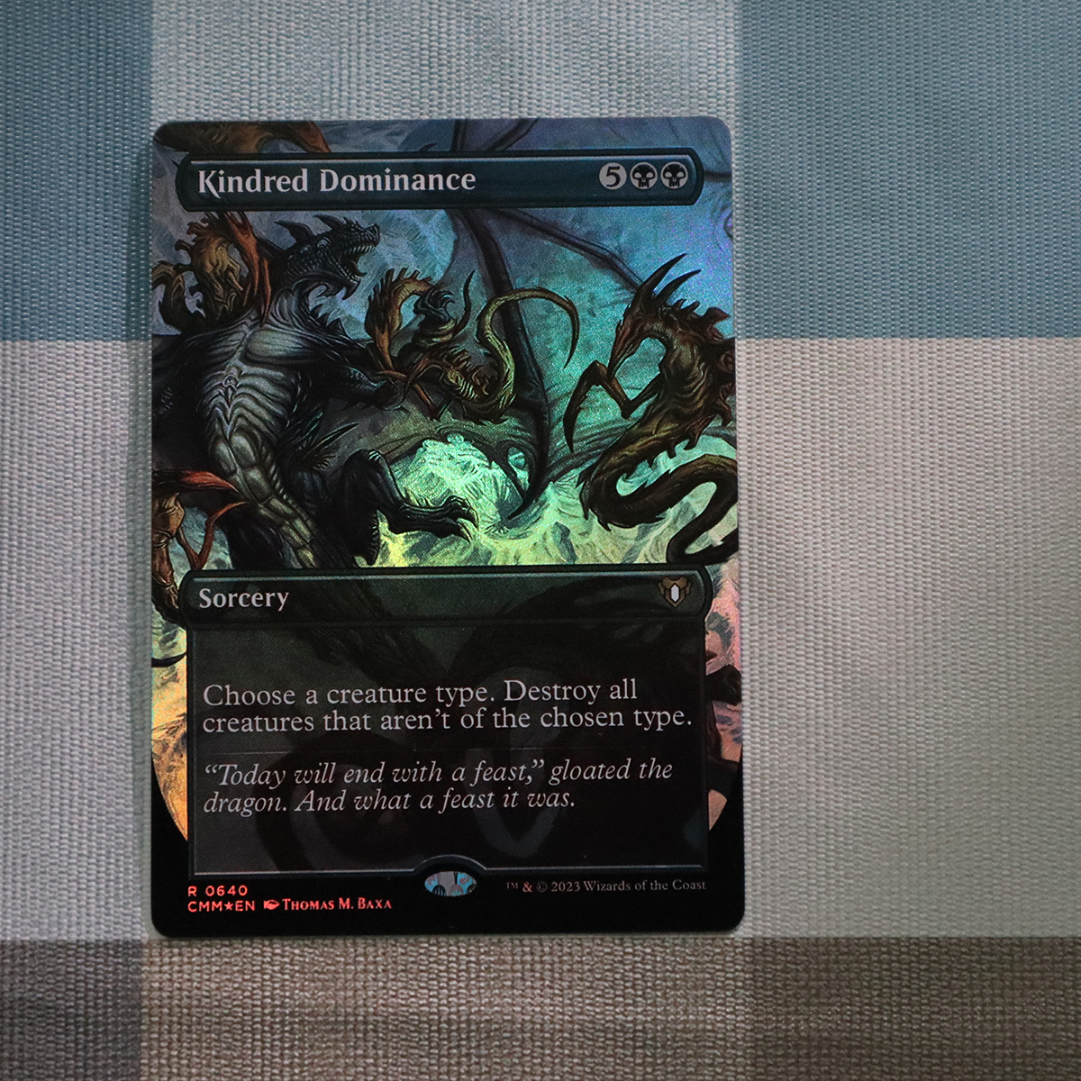 Kindred Dominance #640 Commander Masters (CMM) foil – MTG Proxy Cards