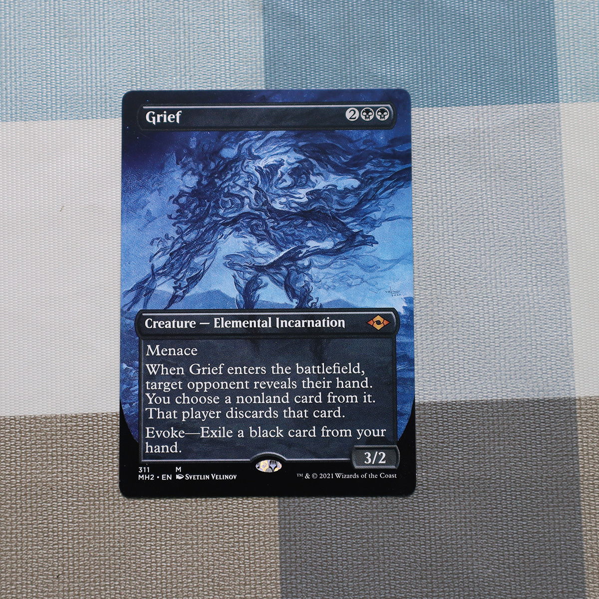Grief extended art Modern Horizon 2 MH2 hologram – MTG Proxy Cards