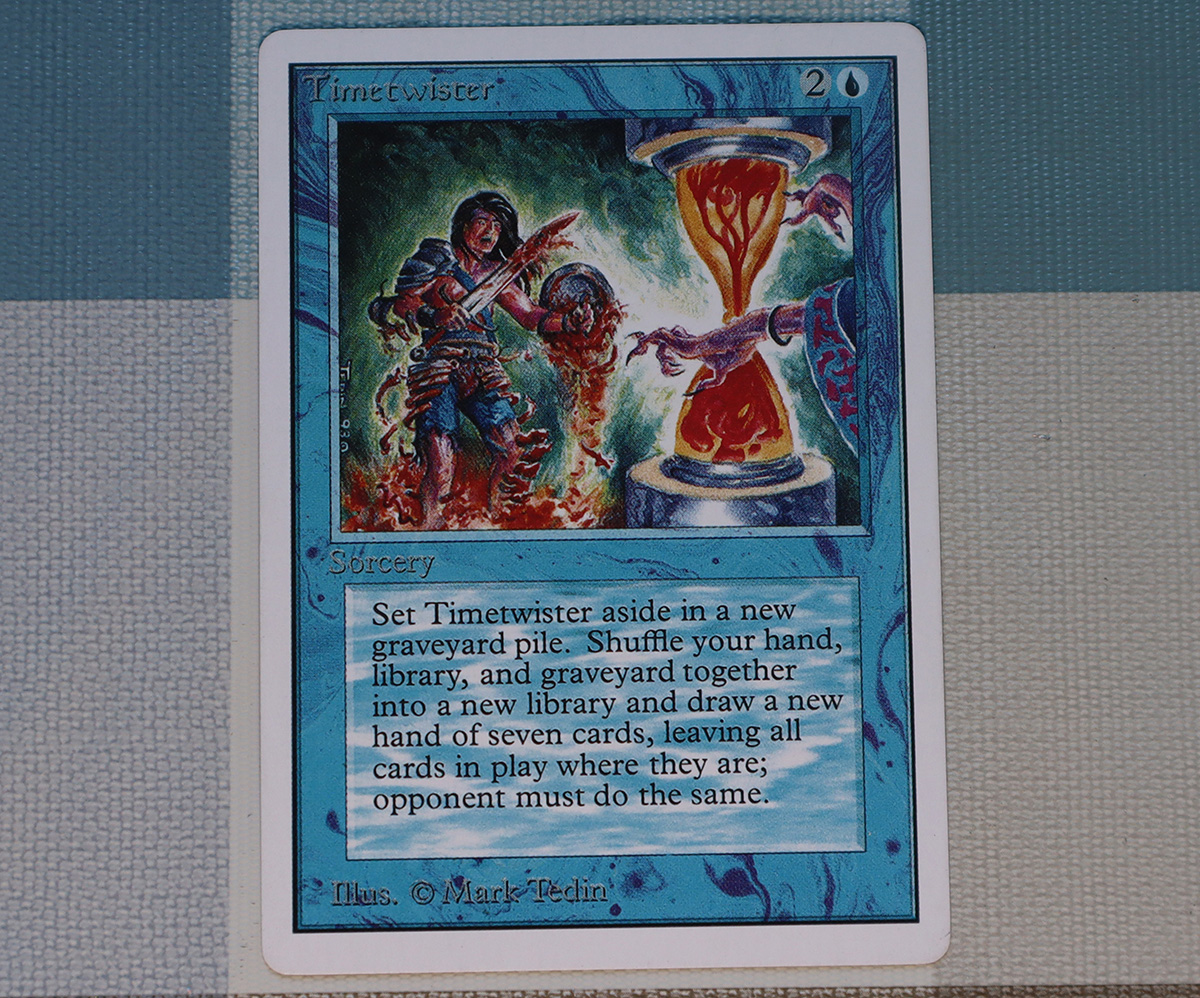 Timetwister Unlimited normal – MTG Proxy Cards