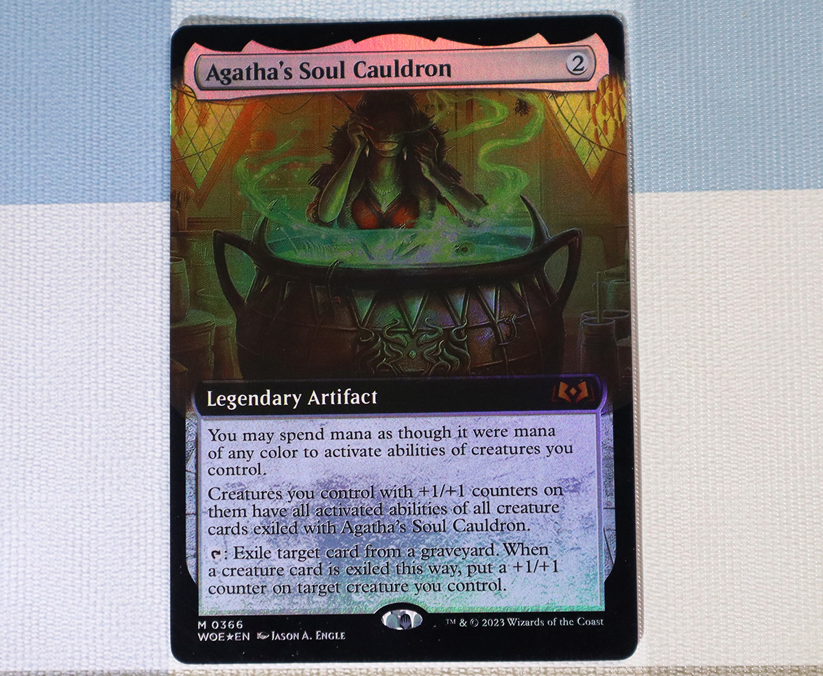 Agatha’s Soul Cauldron #366 Wilds of Eldraine (WOE) foil – MTG Proxy Cards