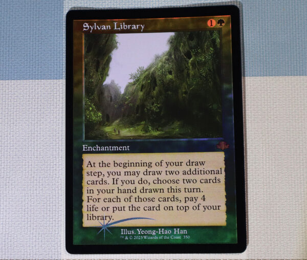 Sylvan Library #350 DMR foil – MTG Proxy Cards