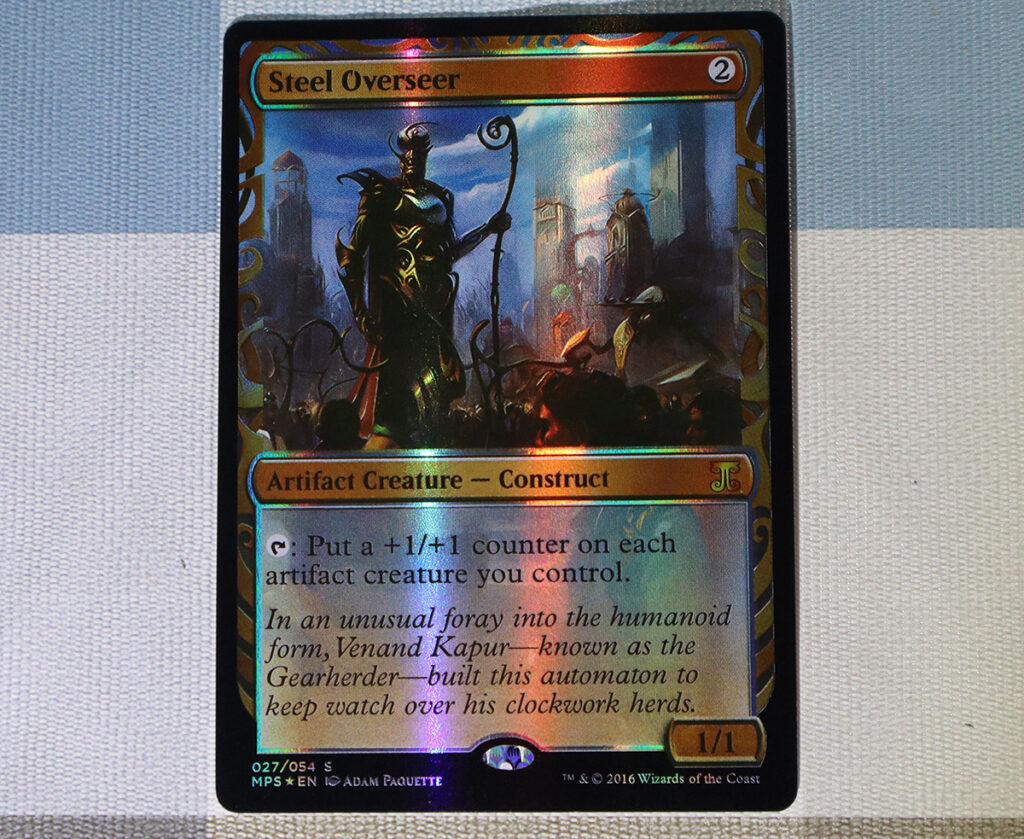 Steel Overseer Kaladesh Inventions foil – MTG Proxy Cards