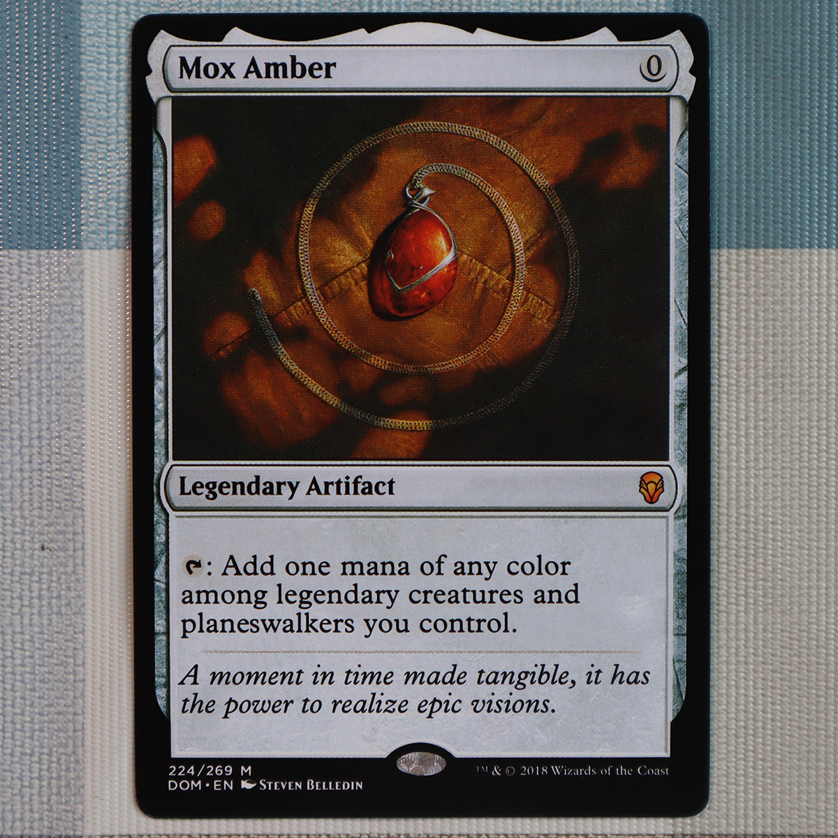 Mox Amber DOM hologram – MTG Proxy Cards