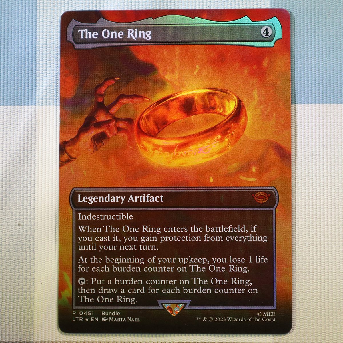 The One Ring #451 Lord of the Rings: Tales of Middle-Earth (LTR) foil ...