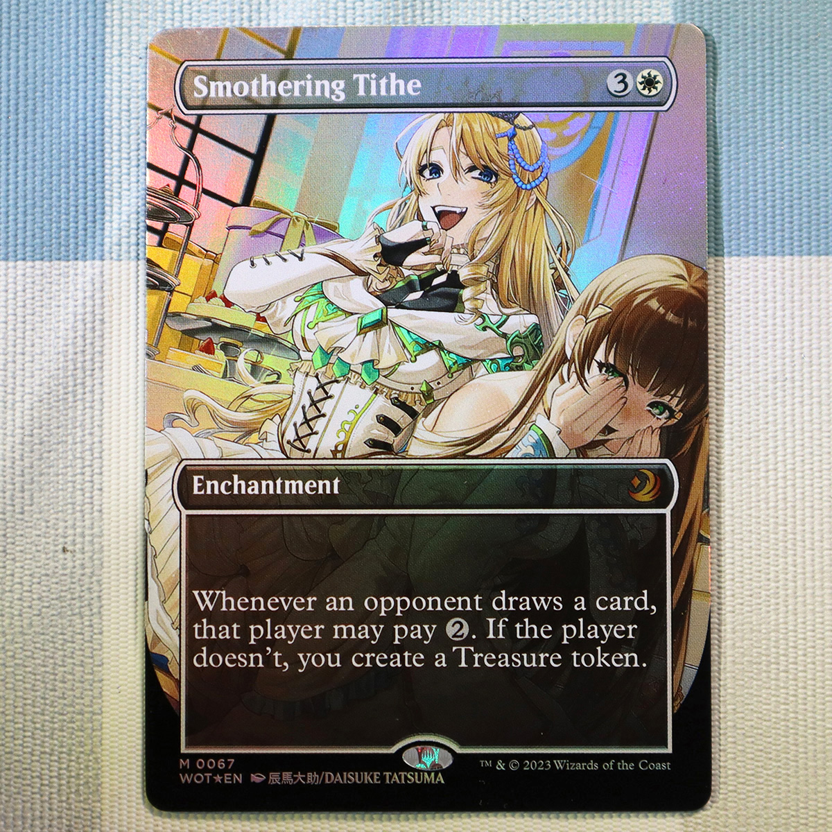 Smothering Tithe #67 Wilds of Eldraine: Enchanting Tales (WOT) foil – MTG Proxy Cards