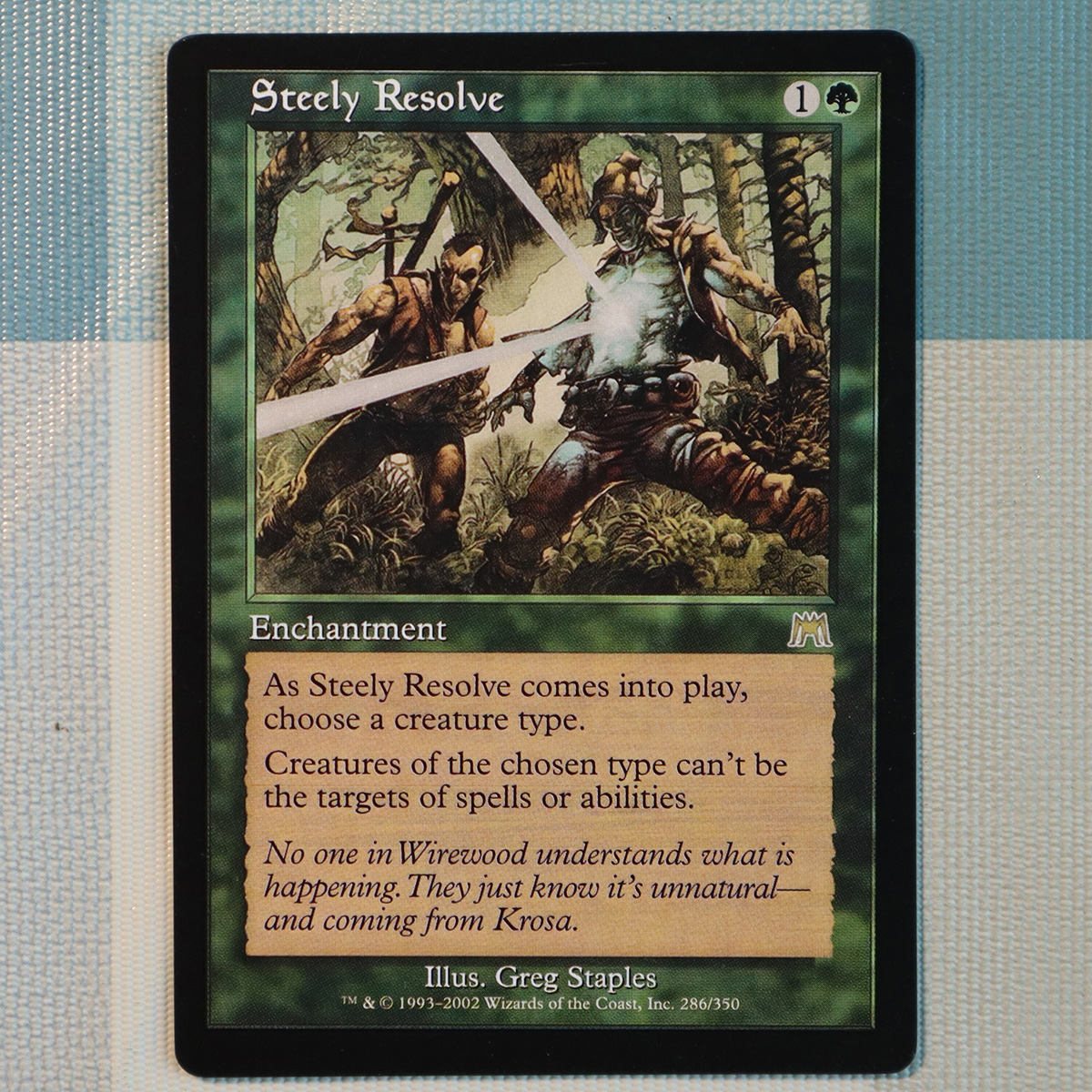 Steely Resolve Onslaught (ONS) normal – MTG Proxy Cards
