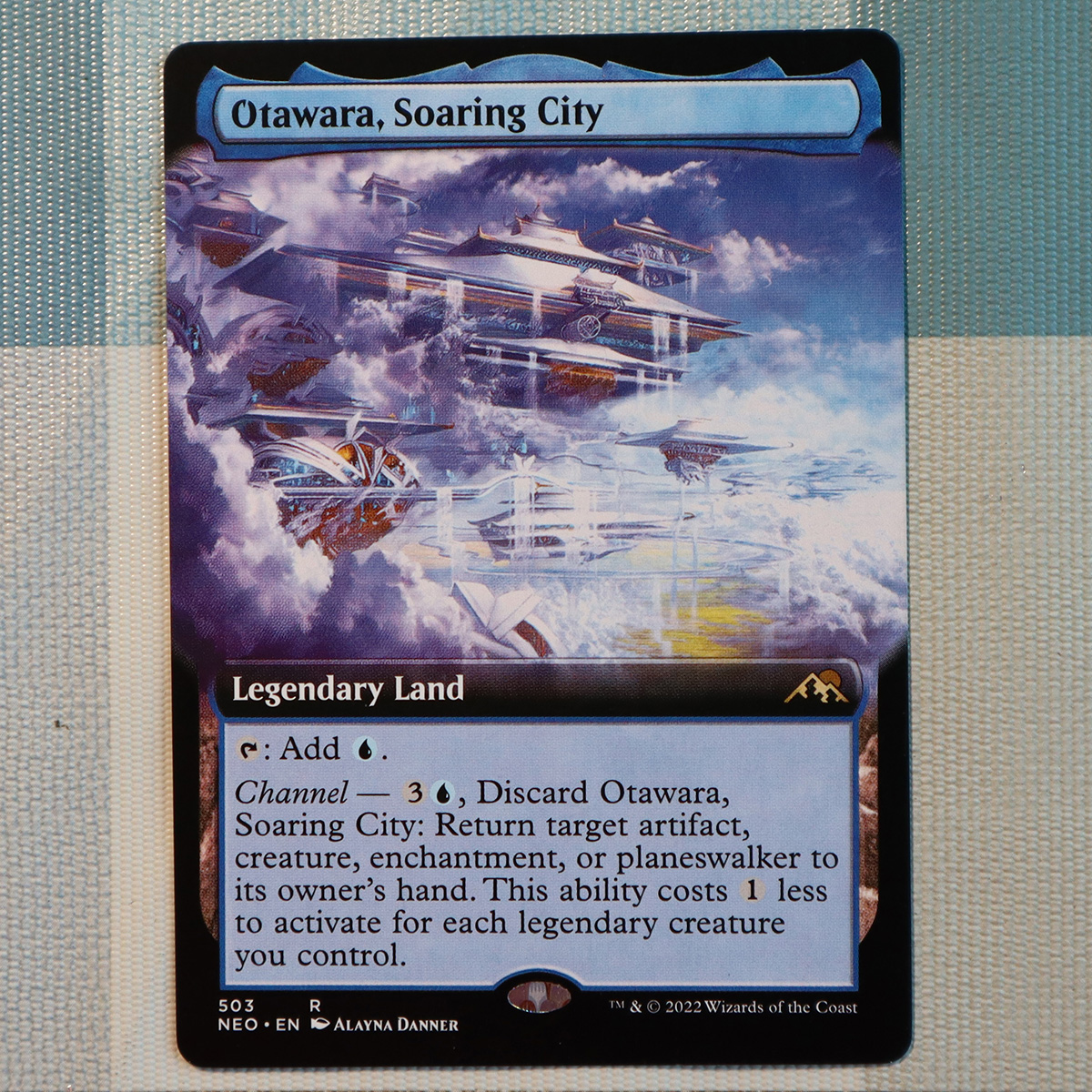 Otawara, Soaring City Full Art #503 NEO hologram – MTG Proxy Cards
