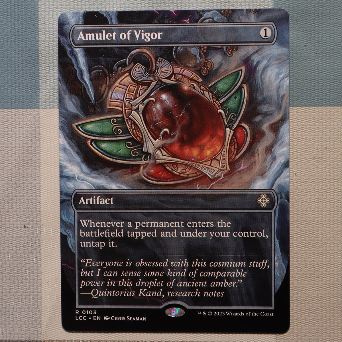 Amulet of Vigor #103 The Lost Caverns of Ixalan Commander (LCC ...