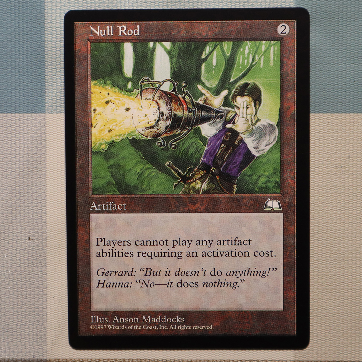 Null Rod WL (Weatherlight) WTH normal – MTG Proxy Cards