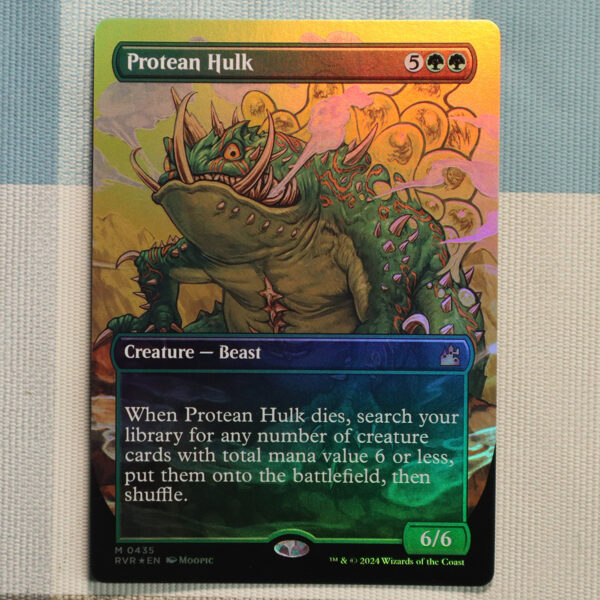 Protean Hulk #0435 Ravnica Remastered (RVR) foil – MTG Proxy Cards