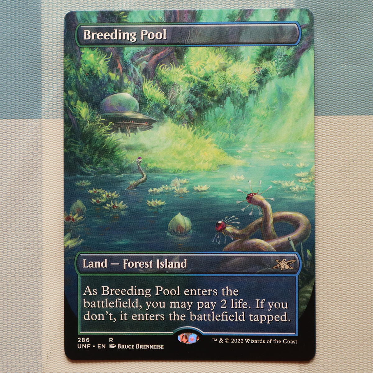 Breeding Pool #286 Unfinity (UNF) hologram – MTG Proxy Cards