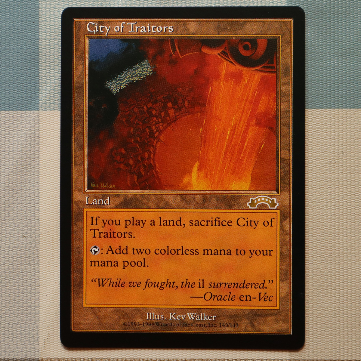 City of Traitors Exodus normal – MTG Proxy Cards