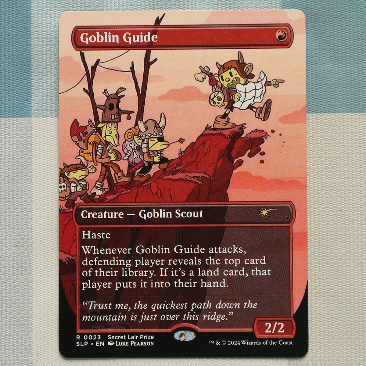 Goblin Guide #23 SLP hologram – MTG Proxy Cards