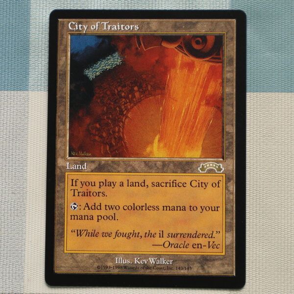 City of Traitors Exodus normal – MTG Proxy Cards