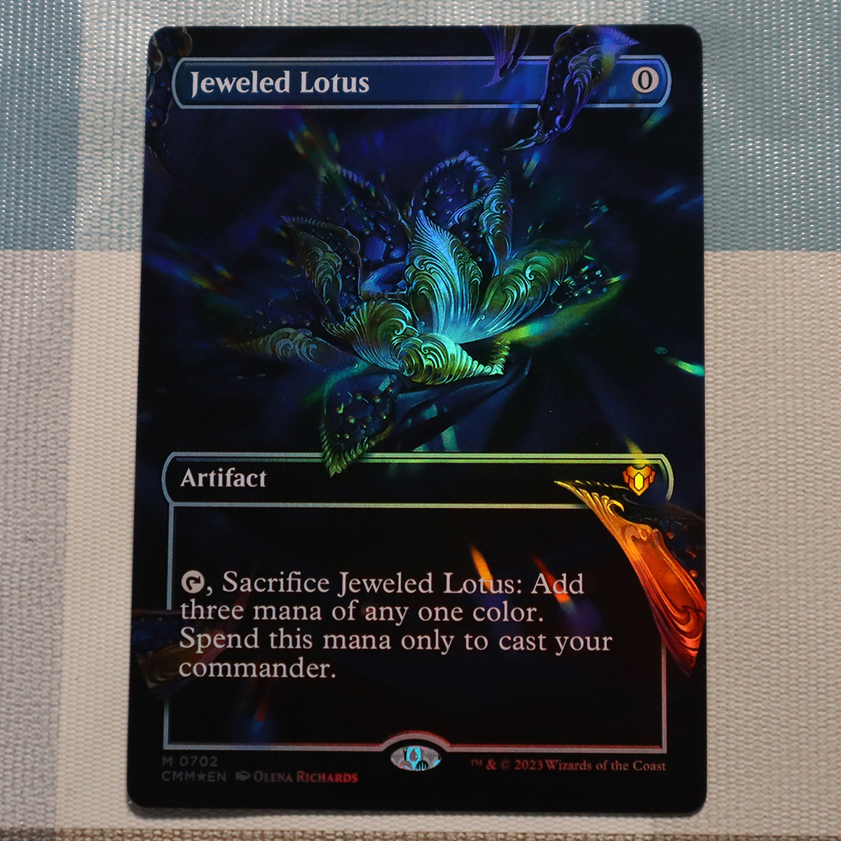 Jeweled Lotus #702 Commander Masters (CMM) foil – MTG Proxy Cards