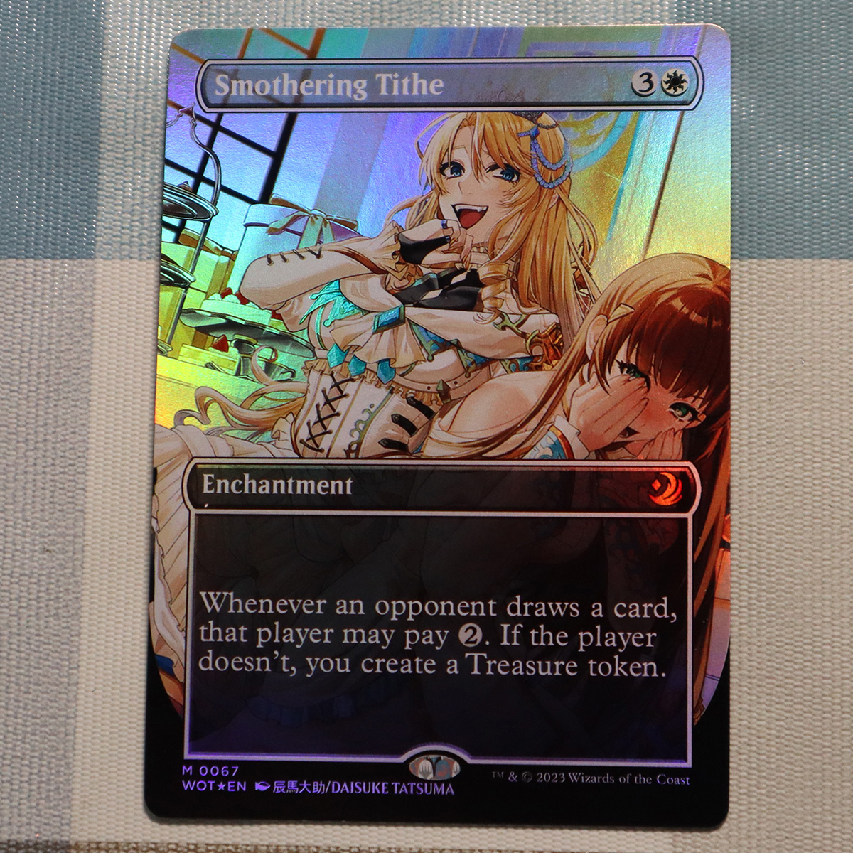 Smothering Tithe #67 Wilds of Eldraine: Enchanting Tales (WOT) foil – MTG Proxy Cards