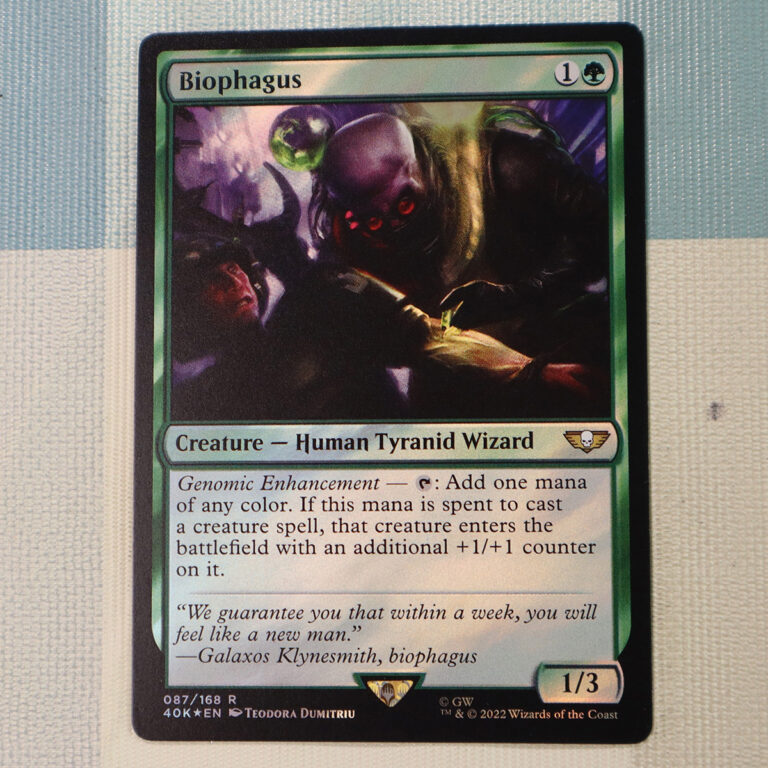 Biophagus #87 40K surgefoil – MTG Proxy Cards