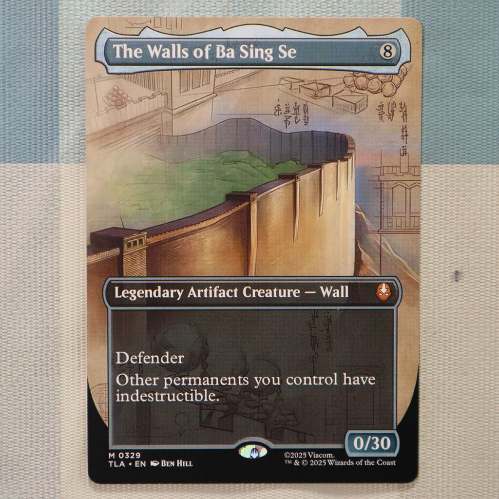 The Walls of Ba Sing Se #329 TLA hologram – MTG Proxy Cards